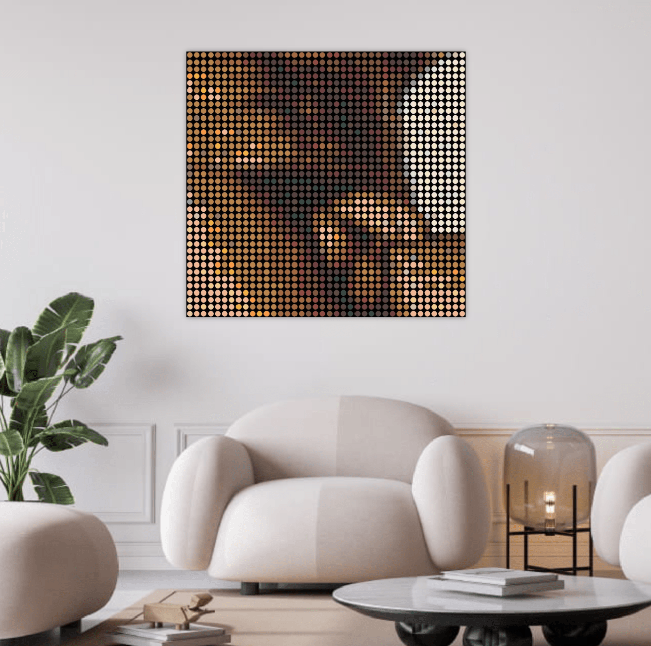 L’origine du monde – The Origin of The World dot painting by Dimitri ...